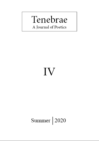 Tenebrae: Issue IV – Fathomsun Press